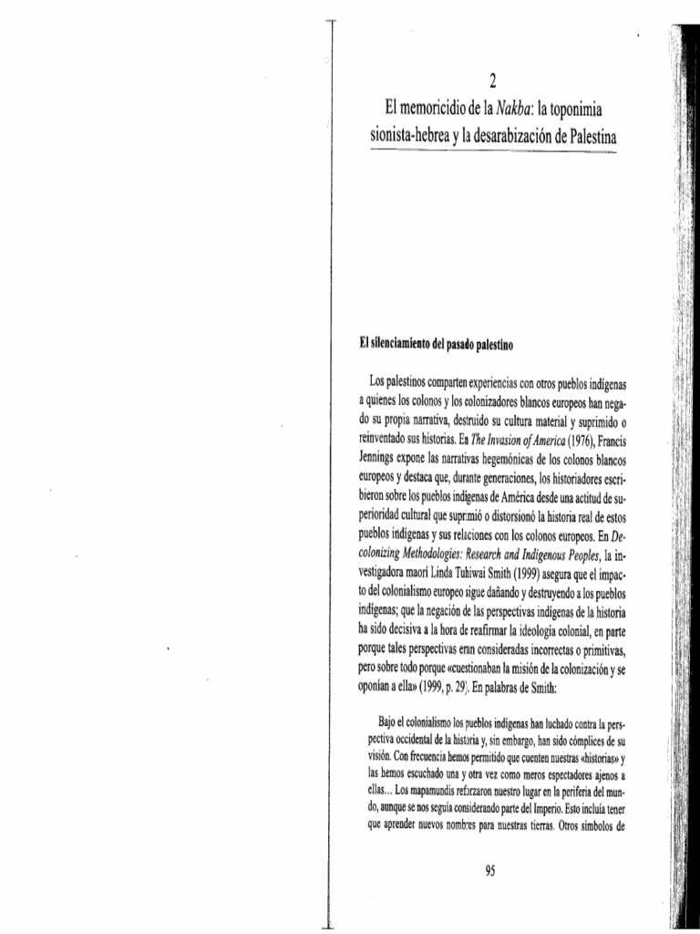 Nur Masalha Nakba Cap Tulo 2 | PDF