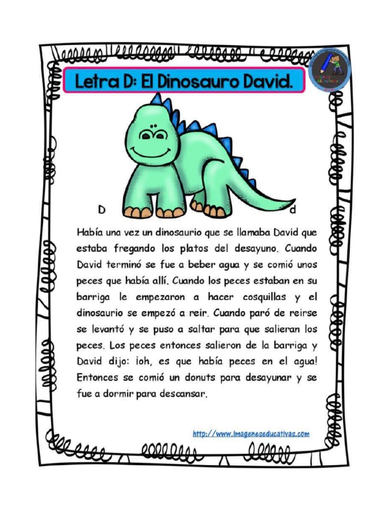 El Dinosaurio David | PDF