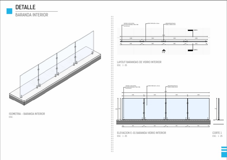 D - Baranda Interior | PDF | Materiales de construcción | Sólido amorfo