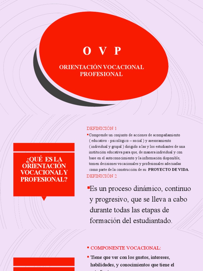 Guía completa sobre Orientación Vocacional y Profesional: objetivos ...