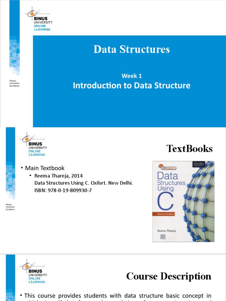 Introduction To Data Structure | PDF | Pointer (Computer Programming ...