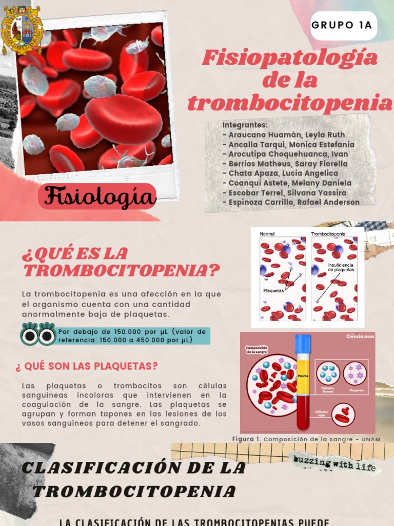 TROMBOCITOPENIA | PDF | Plaqueta | Sangre
