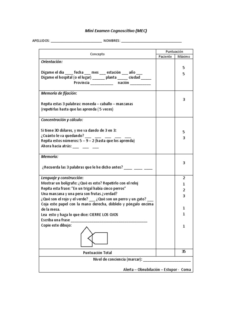 MEC-2 | PDF | Cognición | Ciencia cognitiva