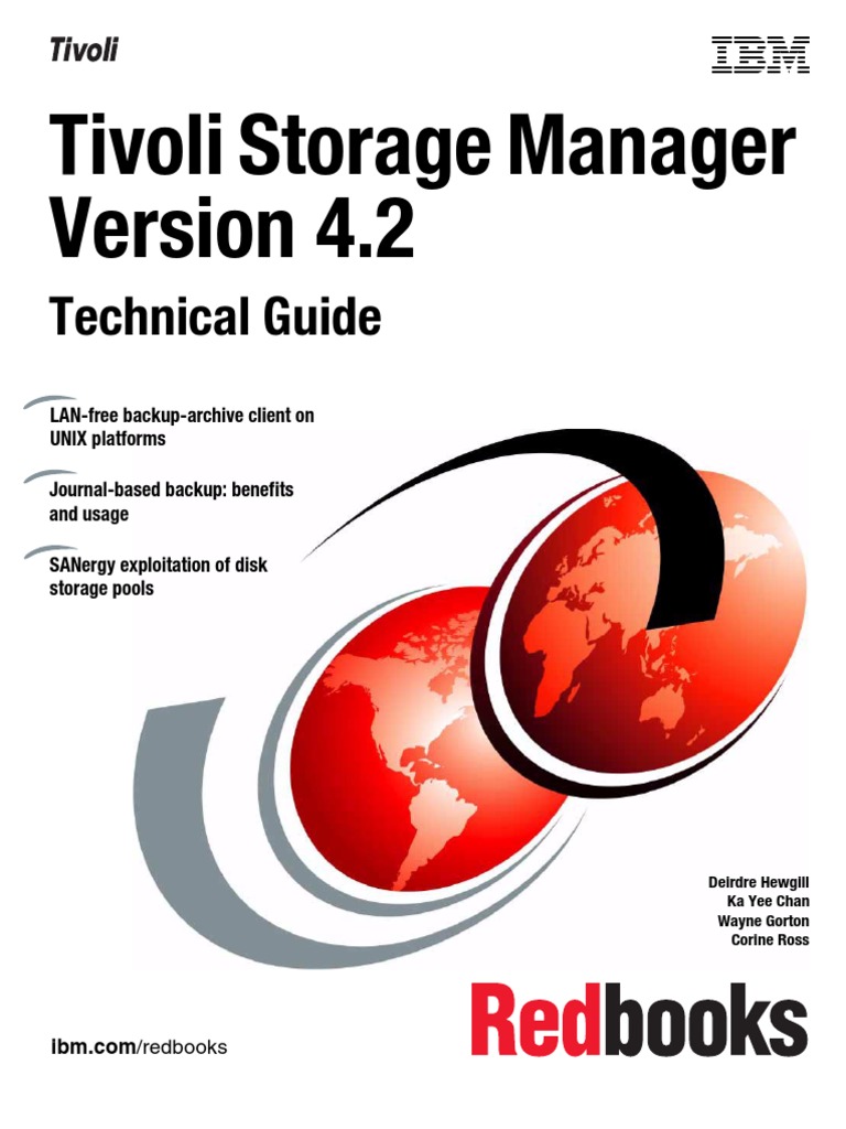 Tivoli Storage Manager - Version 4.2 | PDF | Backup | Operating System ...