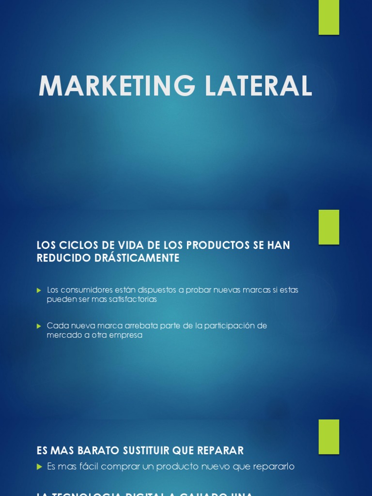 Marketing Lateral | PDF | Chocolate | Comida y bebida