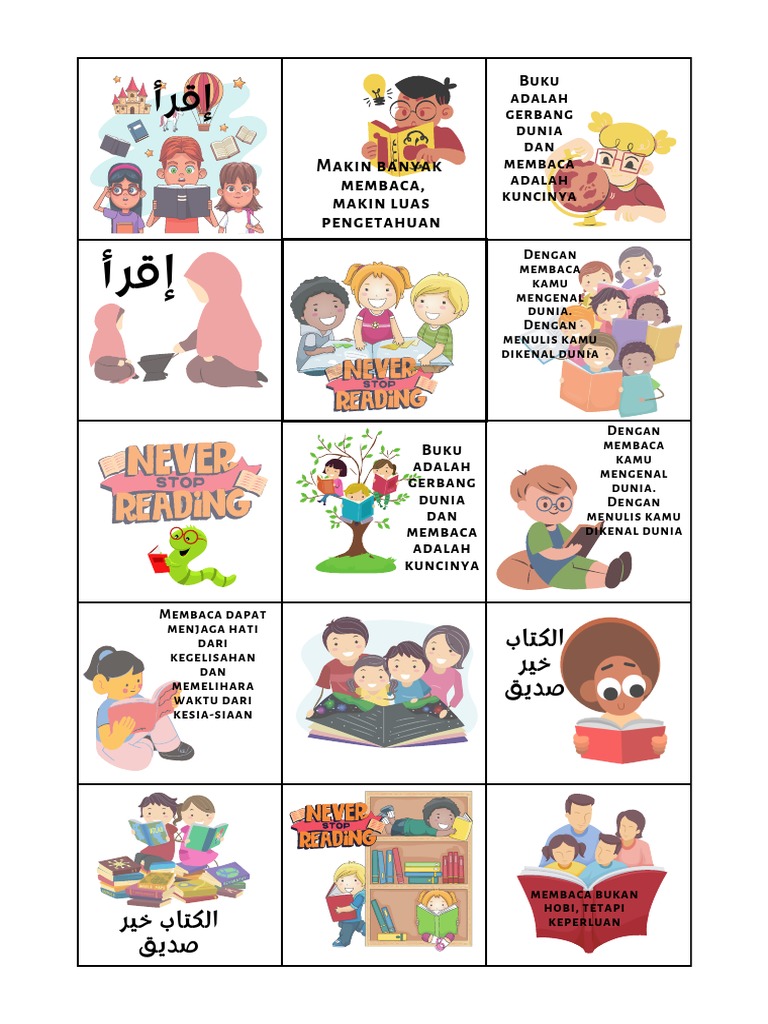 Sticker Jom Baca | PDF