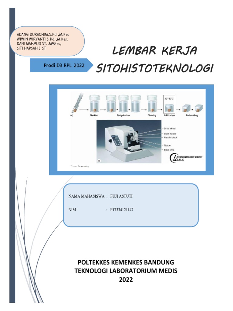 Fuji Astuti - Laporan Praktikum Sitohistologi | PDF