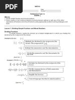 Grade 2 Math Fraction Activities | PDF