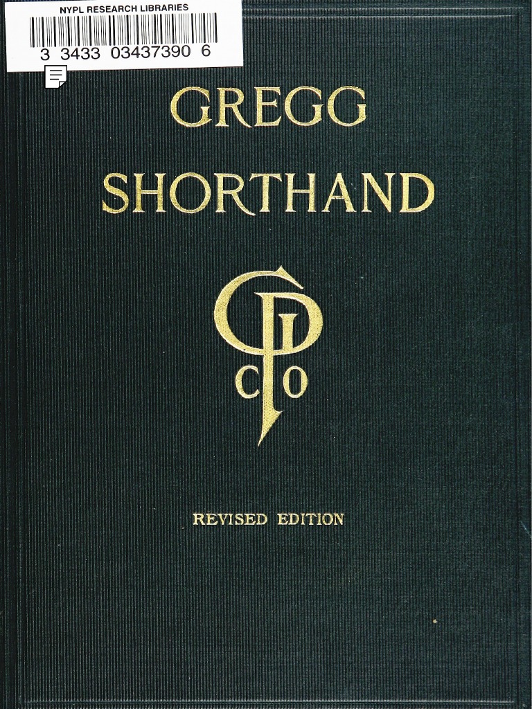 Gregg Shorthand | PDF | Shorthand | Linguistics