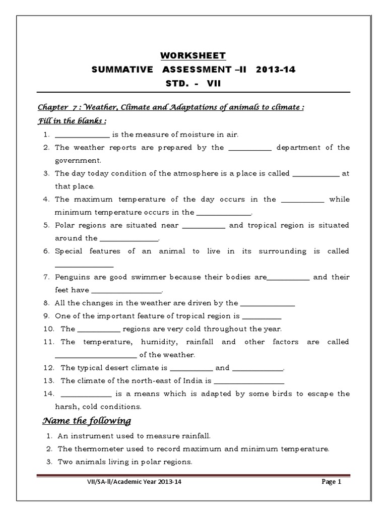 CBSE Class 7 Science - Revision | PDF | Breathing | Respiratory System