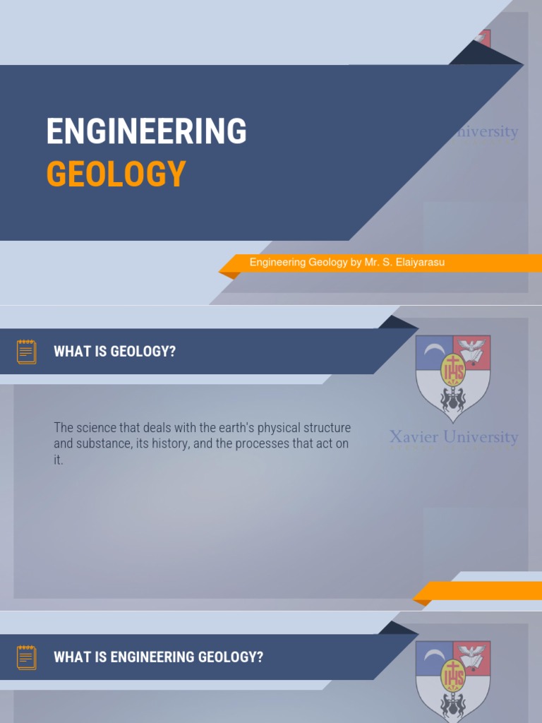 Part 1 Scope of Geology in Civil Engineering - Branches of Geology ...