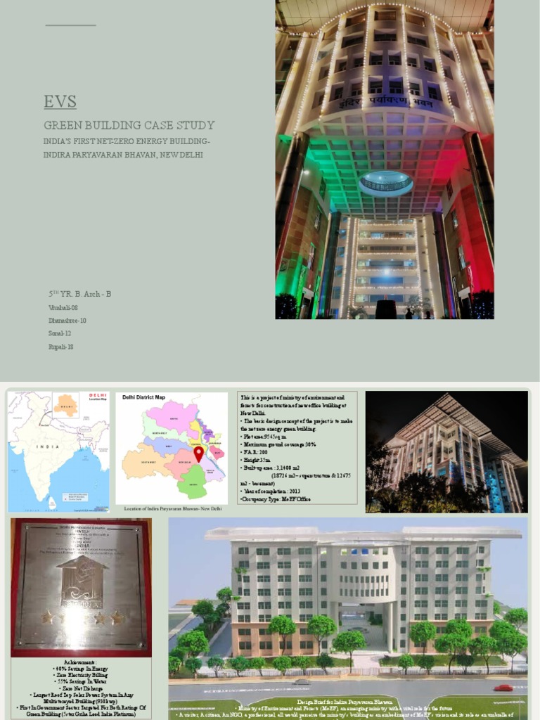 Green Building Case Study: India'S First Net-Zero Energy Building ...