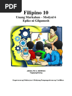 Filipino Module 2 Corrected Grade 10 Quarter 2 | PDF