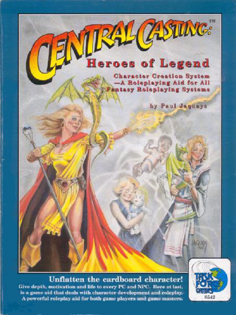 Central Casting | PDF | Dice | Tabletop Games