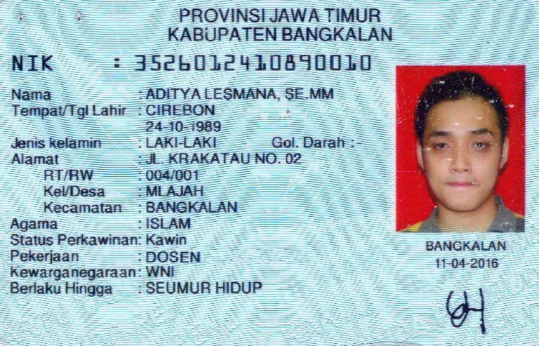 KTP Aditya Edit - Compressed | PDF