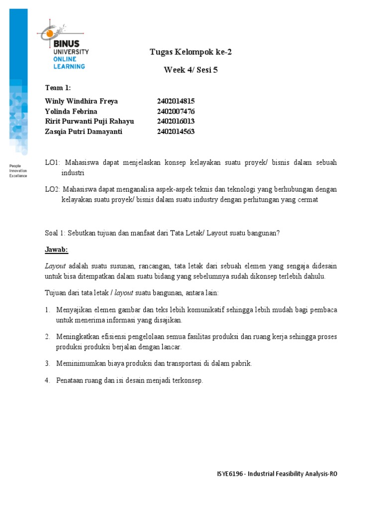 2122 Isye6196037 Mhee TK2-W4-S5-R0 Team1 | PDF