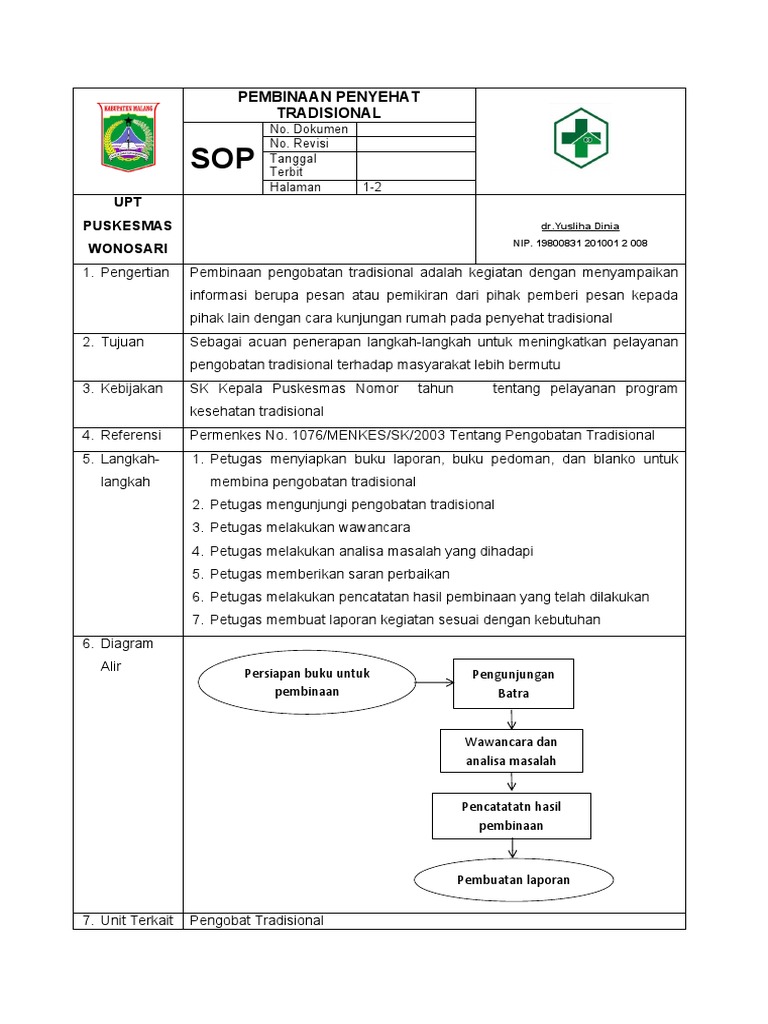 SOP Pembinaan Hattra | PDF