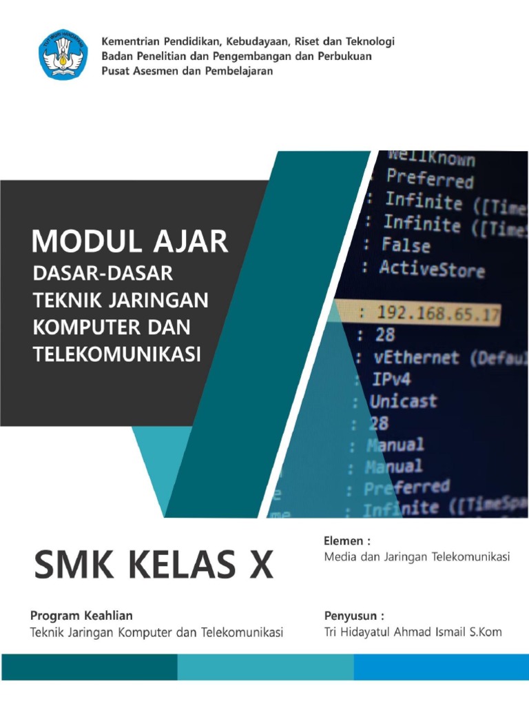 Tri H - Modul Ajar DPK TJKT - Media Dan Jaringan Telekomunikasi | PDF