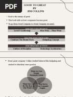 Good to Great: Key Insights by Jim Collins | PDF | Leadership | Truth