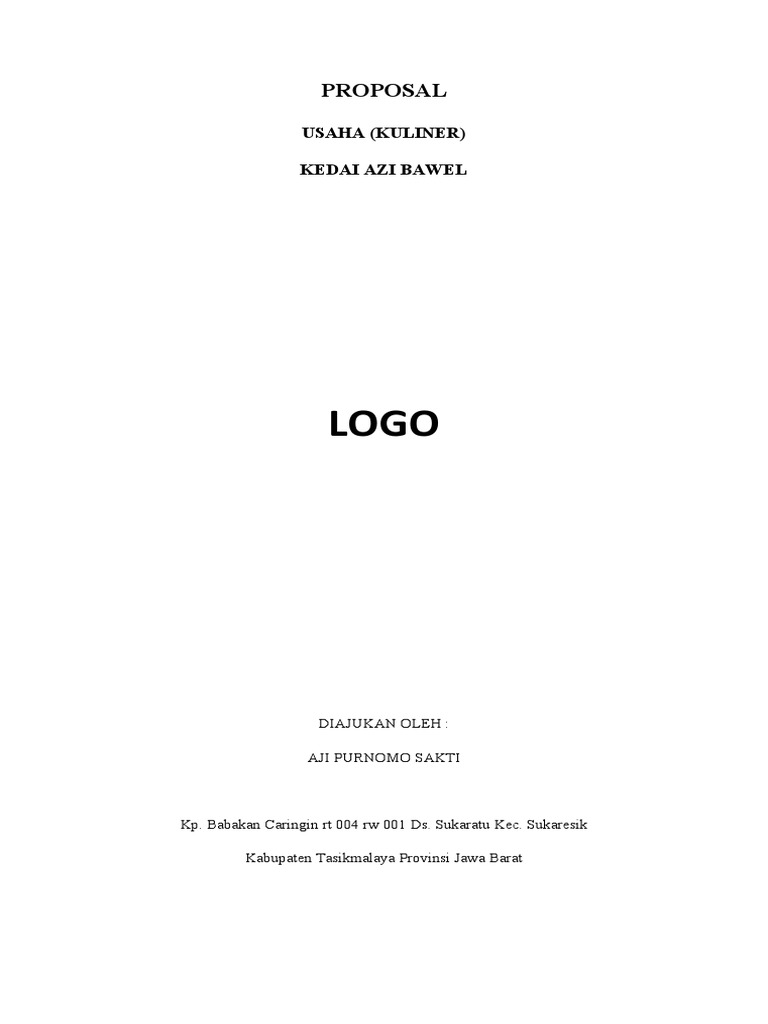 Format Proposal | PDF