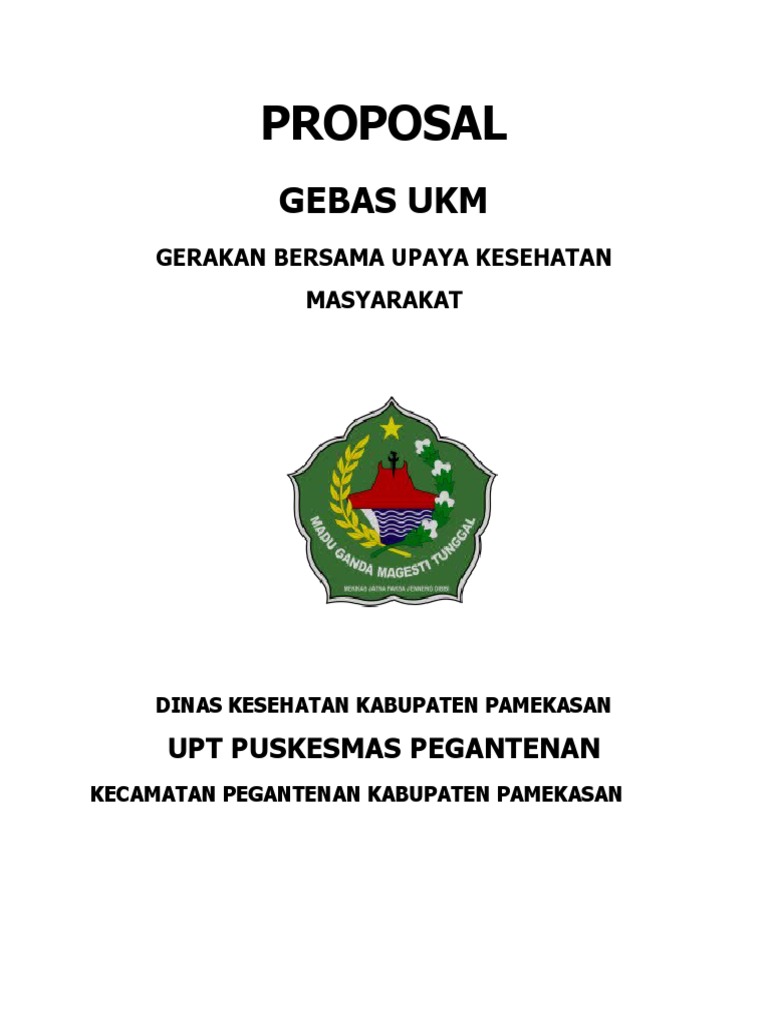 Proposal Gebas Ukm | PDF | Bisnis | Ilmu Sosial