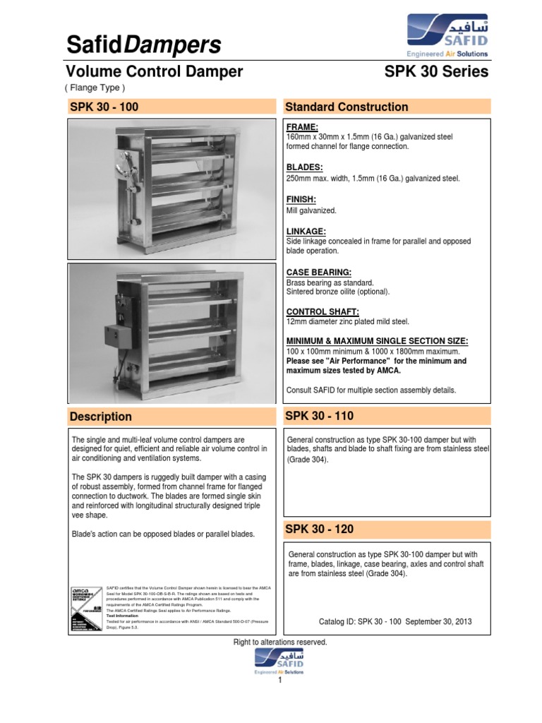 Catalog - SPK30-100 September 2013 | PDF | Axle | Duct (Flow)
