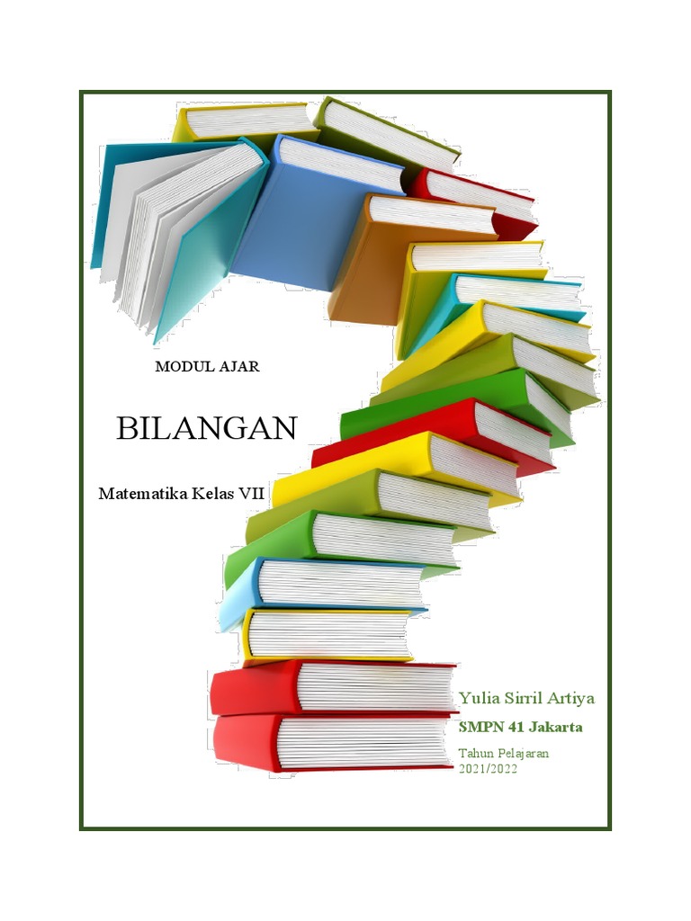 Modul Ajar Bilangan | PDF | Karier & Perkembangan