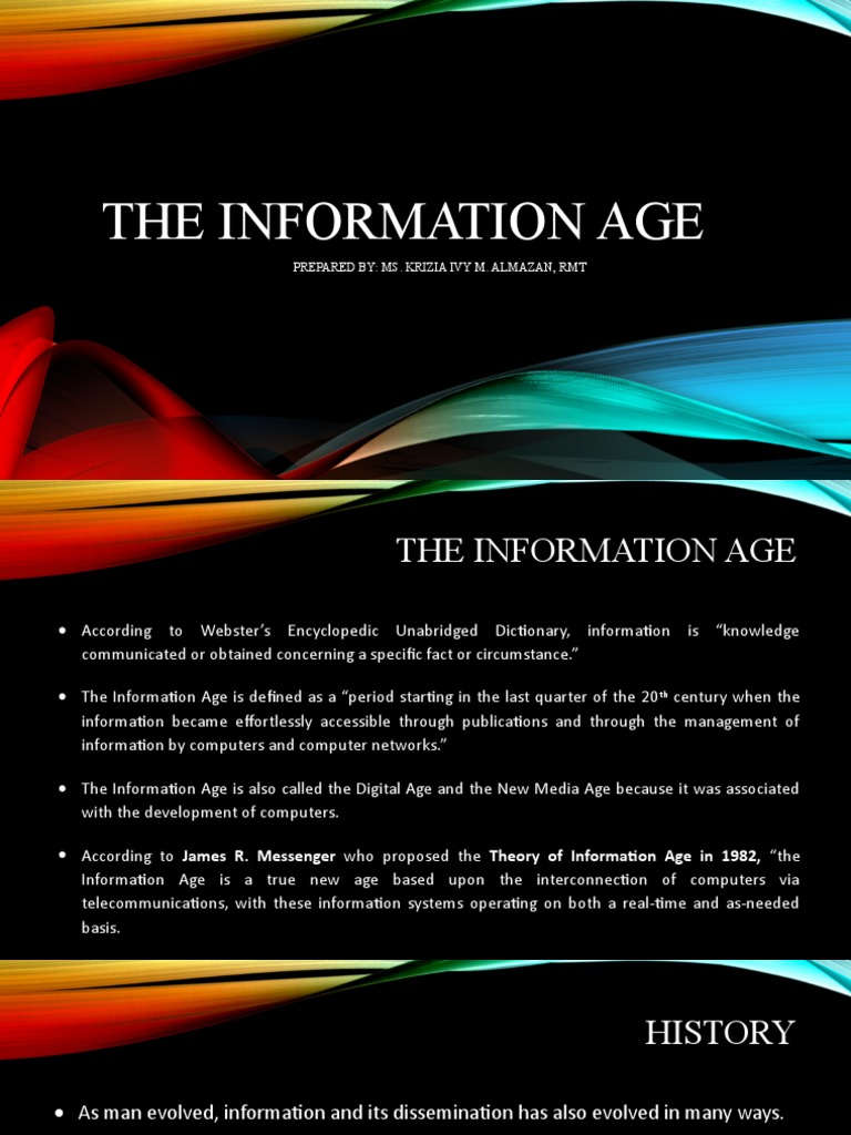 8 The Information Age | PDF | Personal Computers | Desktop Computer