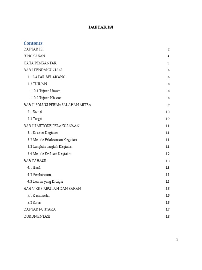 Daftar Isi | PDF | Ilmu Sosial