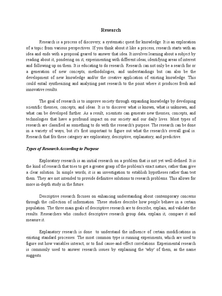 Module I Research | PDF | Positivism | Quantitative Research