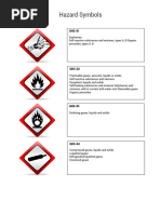 GHS Hazard Classes and Pictograms | PDF
