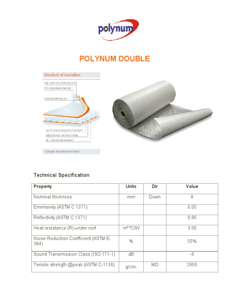 Polynum Double: Technical Specification | PDF