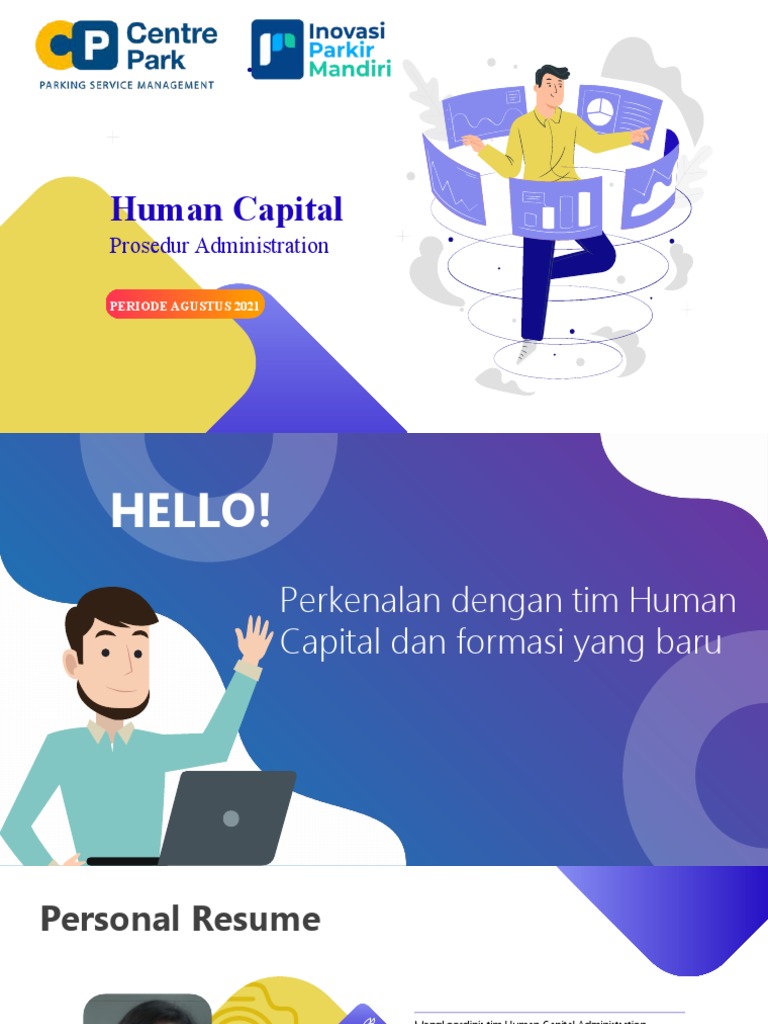Panduan Administrasi Human Capital | PDF