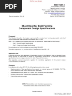 DIN EN 10131: Deutsche Norm | PDF | Sheet Metal | Engineering Tolerance