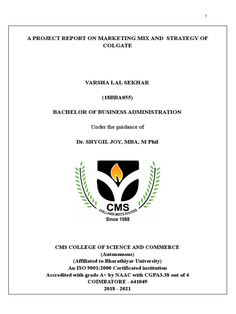 Colgate's Winning Formula: An Analysis of the Marketing Mix and ...