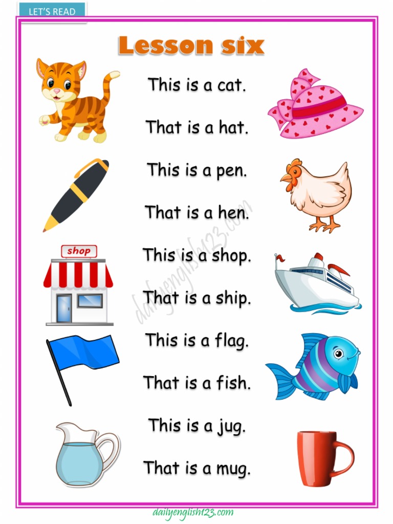 Let's Read 6 | PDF