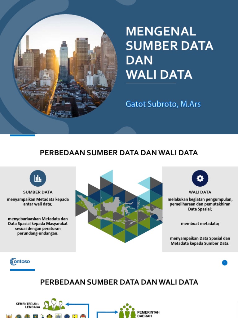 02 Sumber Data Dan Wali Data | PDF