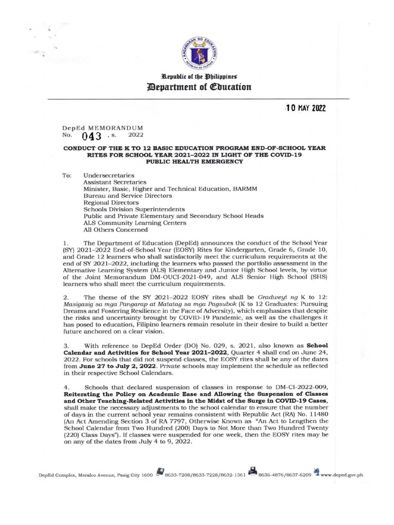 Graduation Rites | PDF