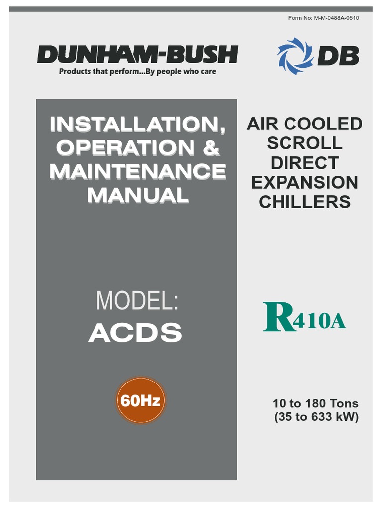 Installation, Operation & Maintenance Manual | PDF | Building ...