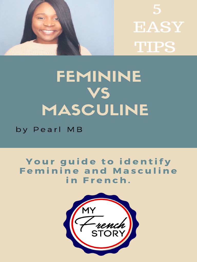 How To Identify Feminine and Masculine in French | PDF | Grammatical ...