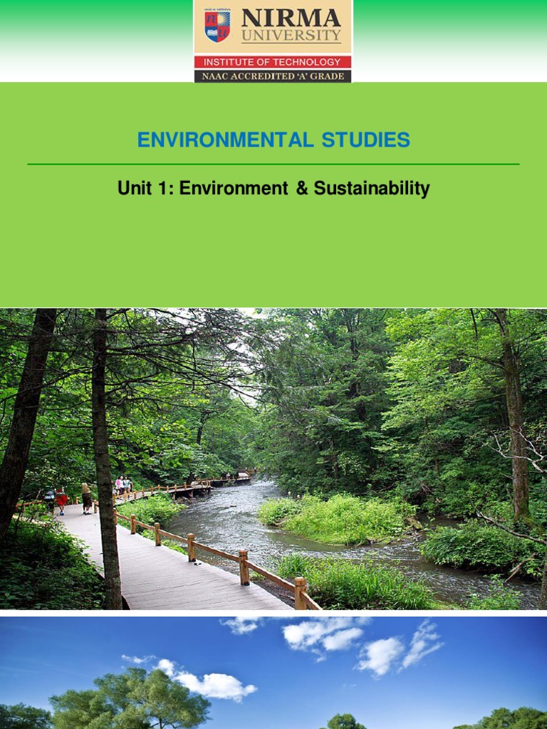 Unit 1 Environment | PDF | Atmosphere | Atmosphere Of Earth