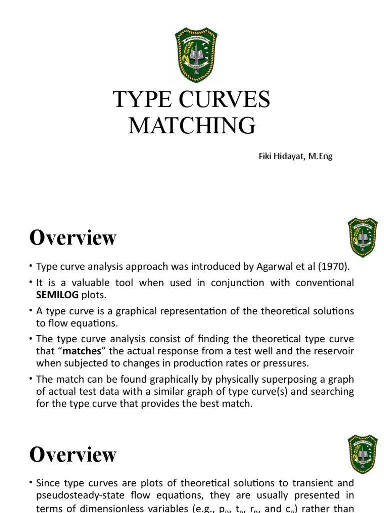 Lecture 7 - Type Curves | PDF | Logarithm | Derivative