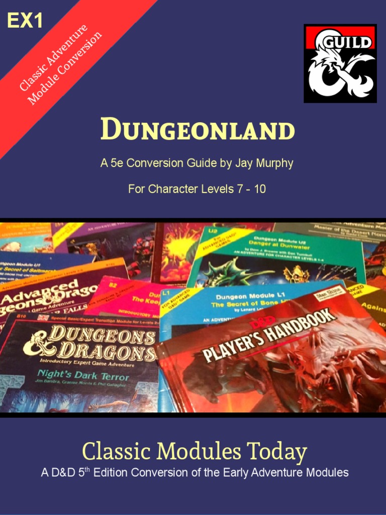 Classic Modules Today EX1 Dungeonland 5e | PDF | Dungeons & Dragons ...