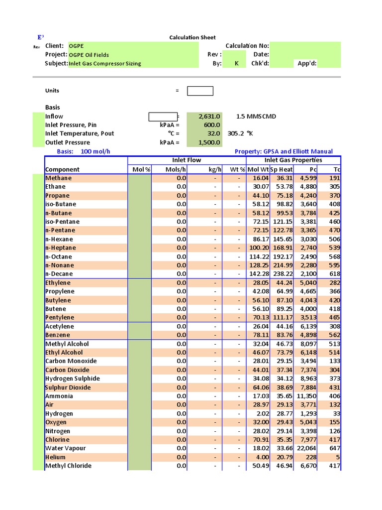 Compressor Sizing 2013 Ver AA | PDF | Mechanical Engineering ...