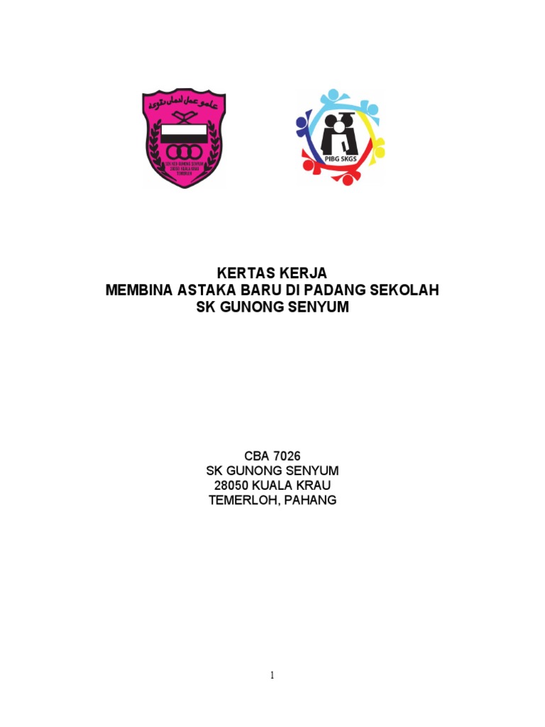 KERTAS KERJA MEMBINA ASTAKA Padang Skgs | PDF