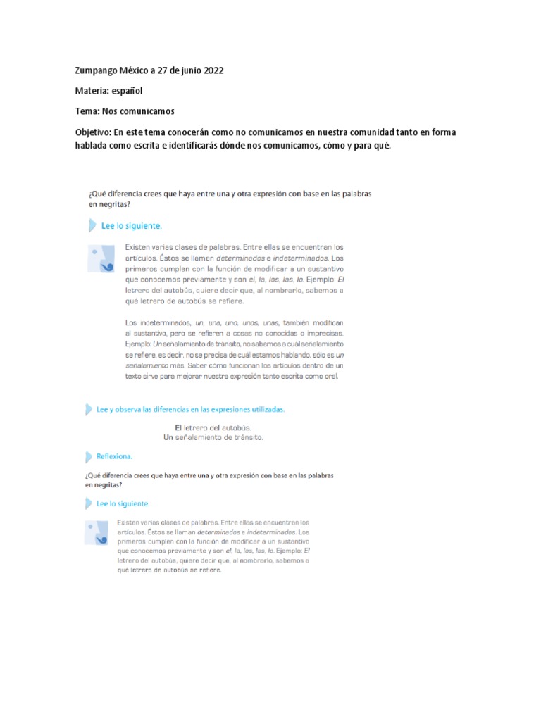 Como Nos Comunicamos | PDF