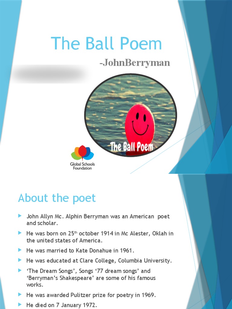 The Ball Poem | PDF | Poetry