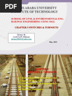 Railway Turnouts Explained | PDF | Track (Rail Transport) | Rail Transport