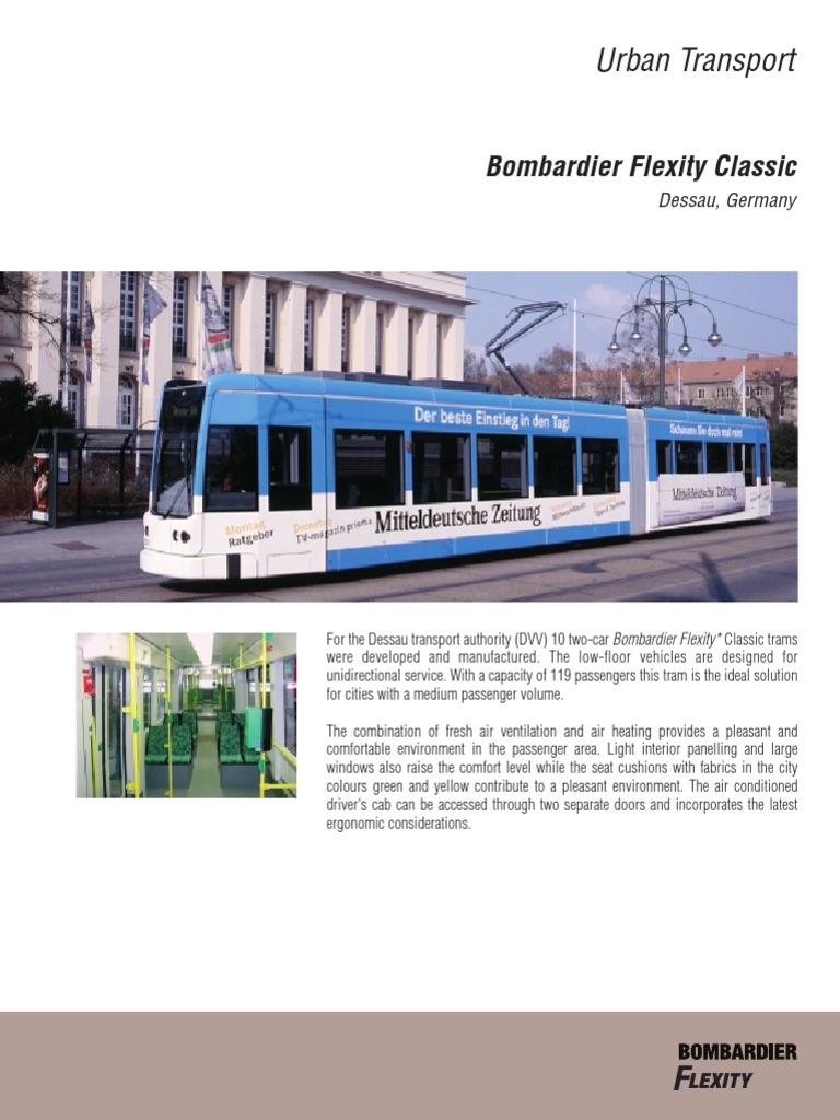 PDF Download - Flexity 2 - Bombardier | PDF | Vehicles | Transport