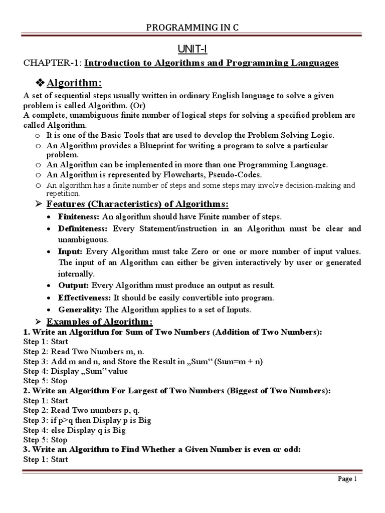 C Language | PDF | C (Programming Language) | Control Flow C Language | PDF | C (Programming Language) | Control Flow